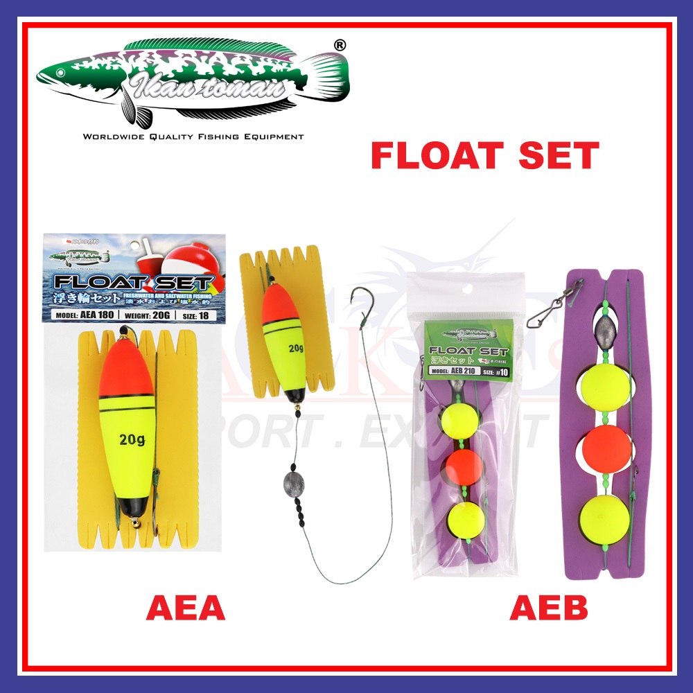 (10g-20g) Ikan Toman Fishing Float Set AEA/AEB Pelampung Pancing with ...