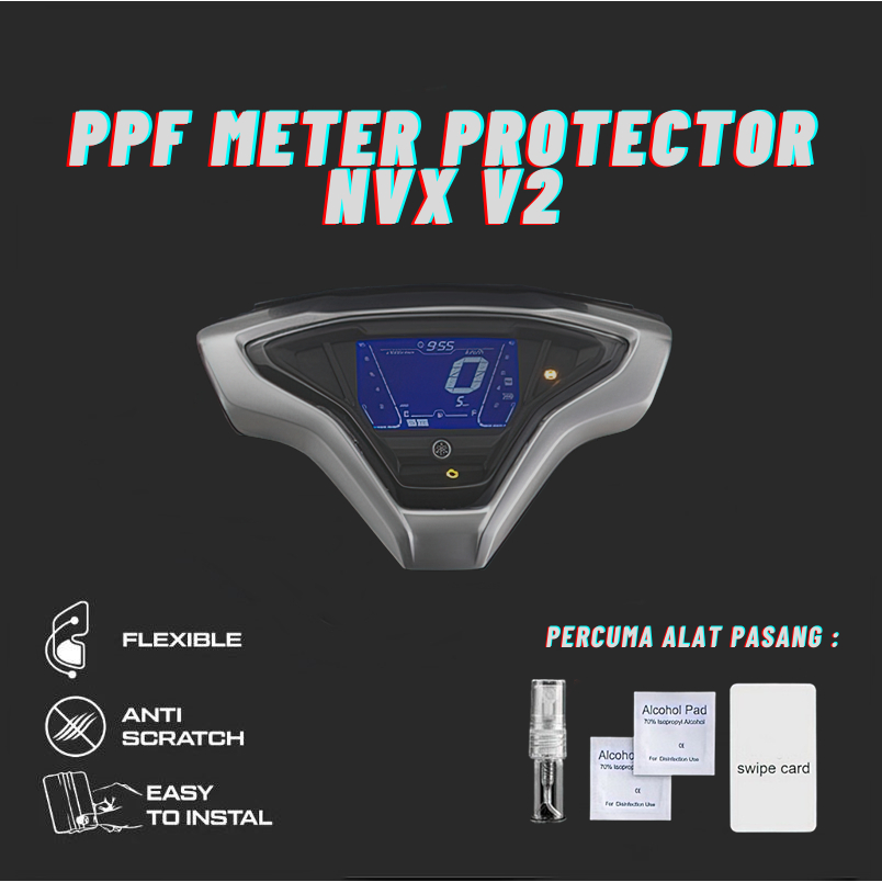 PPF METER PROTECTOR UNTUK YAMAHA NVX 155 V2 AEROX 155 V2 | Shopee Malaysia