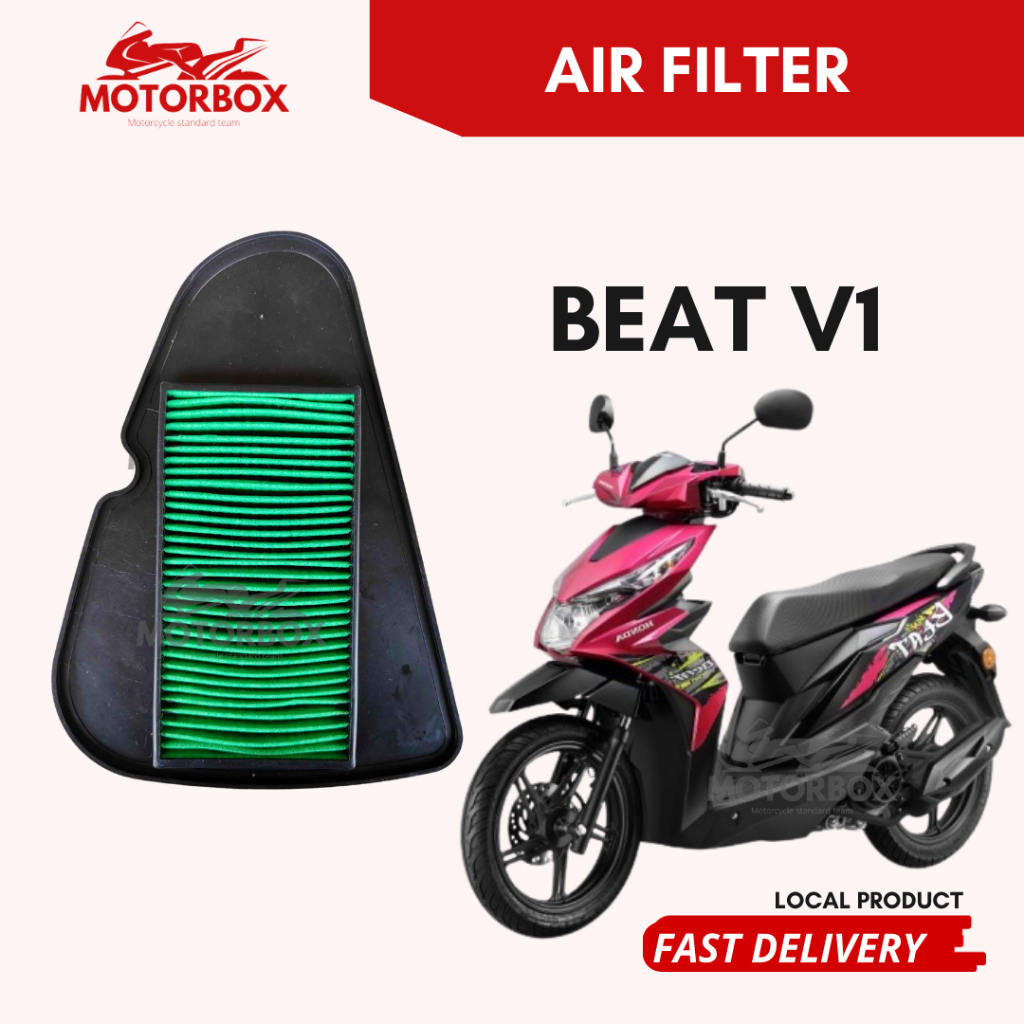 BEAT V1 AIR FILTER - BEAT FI FIRST MODEL BAET LAMA BEAT OLD ELEMENT ...