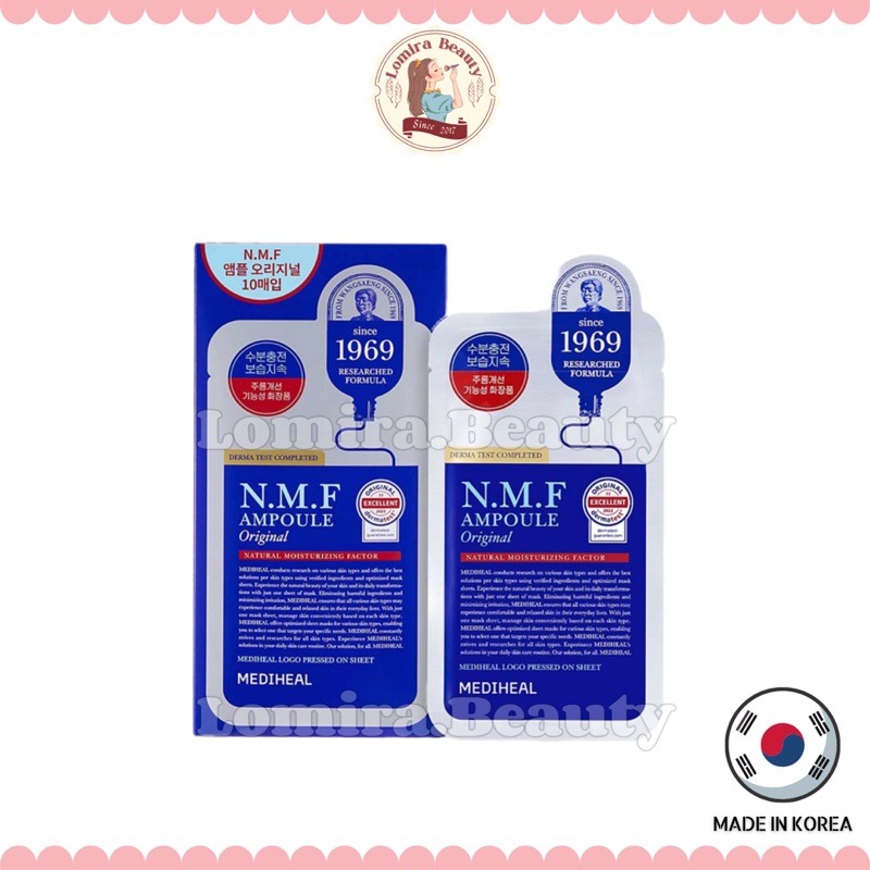 Mediheal NMF Ampoule Original Since 1969 (10 Pcs) •Mediheal N.M.F Mask｜NMF Ampoule Mask ...