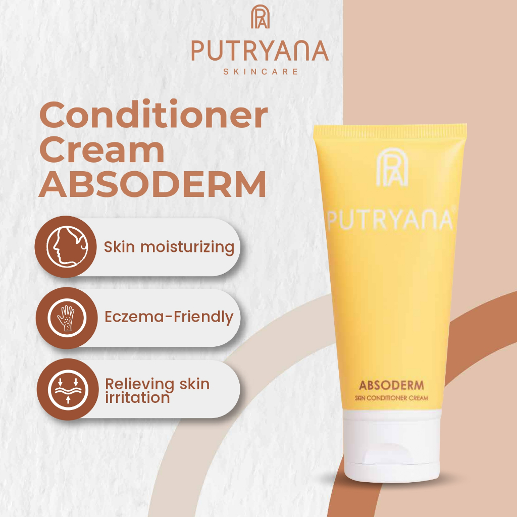 [PUTRYANA] Absoderm (50g) Skin Nourishment Cream Moisturizer Cream Dry ...
