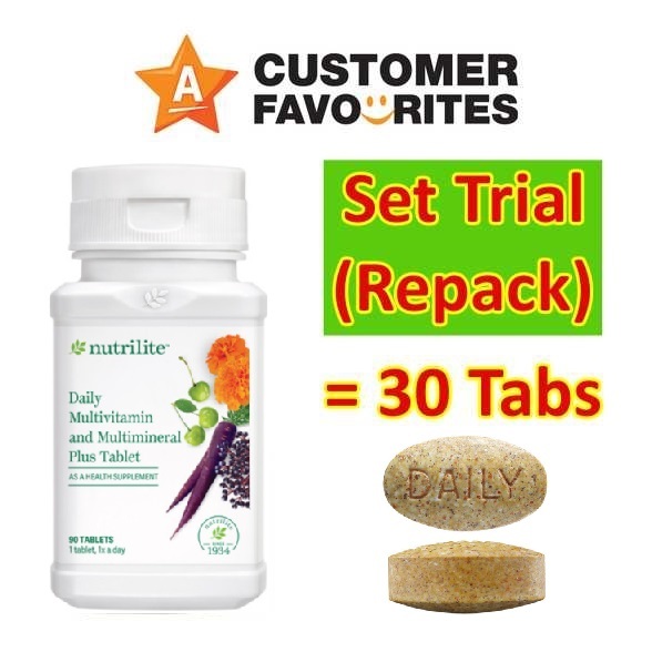 ** SET VIRAL Trial Pack ** Nutrilite Daily Multivitamin and ...