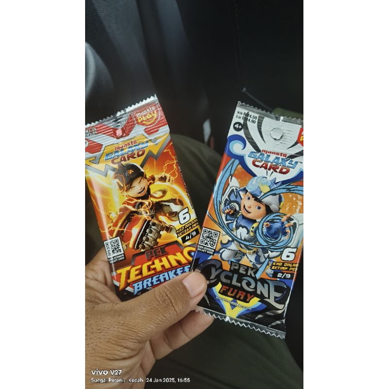 Combo Pek Cyclone Fury + Techno Breaker ( Kad S) | Shopee Malaysia