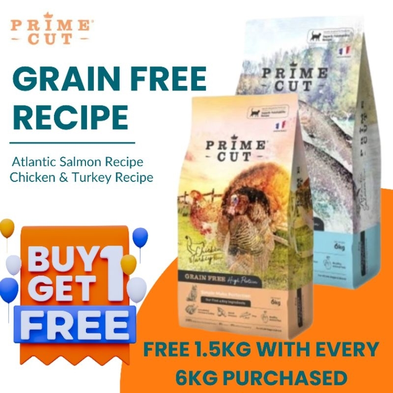 PRIMECUT Cat Food 6KG/Prime Cut Chicken Turkey/Prime Cut Atlantic ...