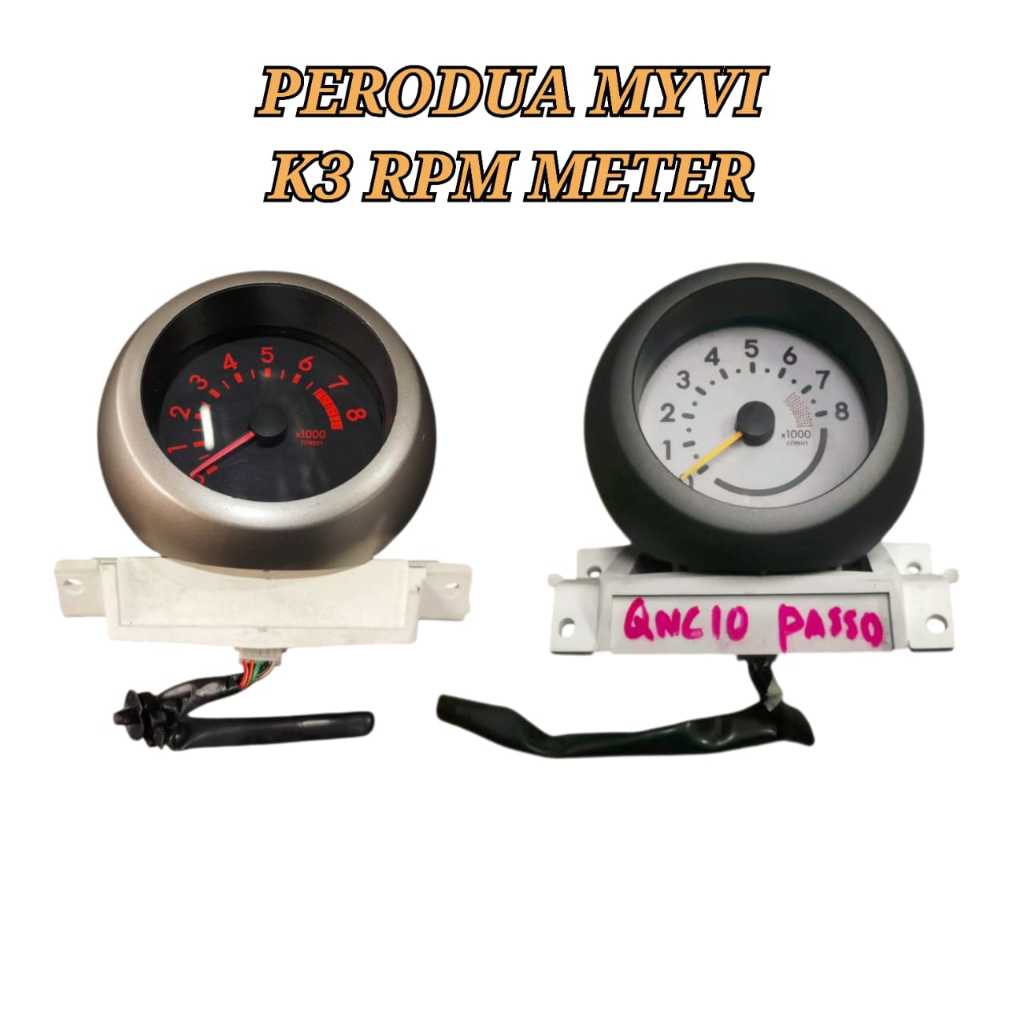 RPM Meter / Cluster Meter Perodua Myvi K3 RPM Meter / Cluster Meter | Shopee Malaysia