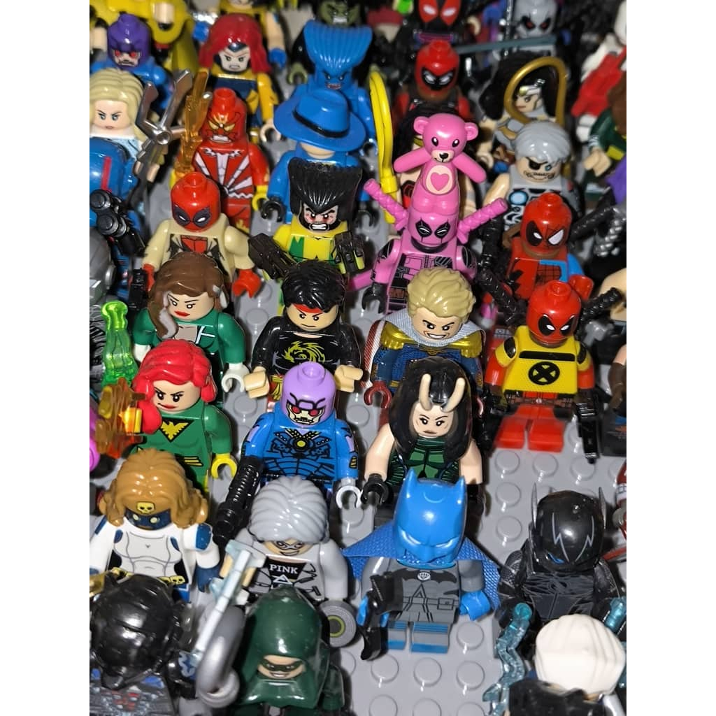 Bootleg Minifigures Dc&Marvels Superheroes | Shopee Malaysia