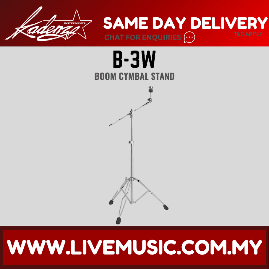 Kadenza B-3W Cymbal Boom Stand For Drum Set (B3W B 3W) | Shopee Malaysia