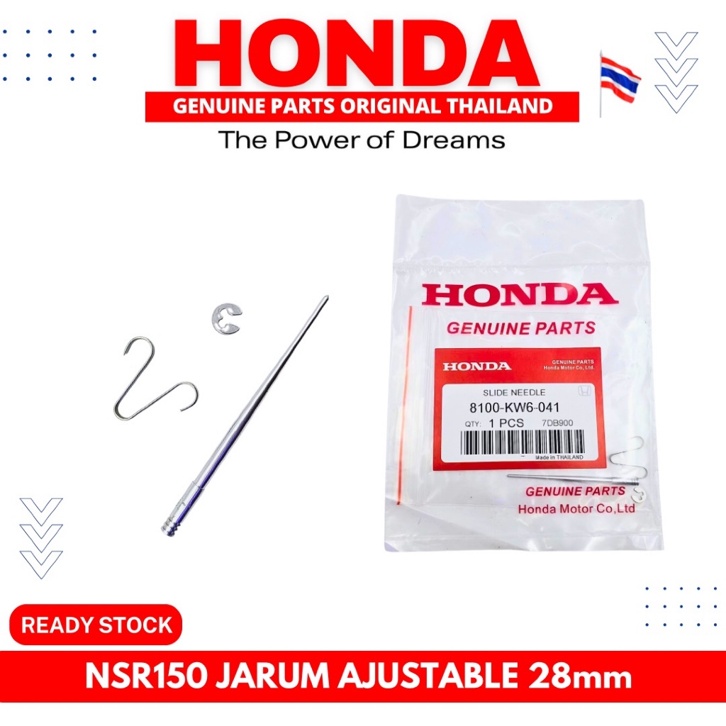 NSR150 28MM HONDA SLIDE NEEDLE JET REPAIR KIT JARUM ADJUSTABLE ...