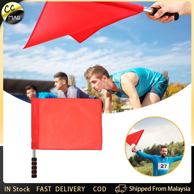 Sports Referee Flag Soccer Linesman Flag Track Field Signal Competition ...
