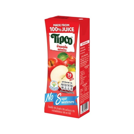 TIPCO APPLE MIXED FRUIT JUICE 180 ML. | Shopee Malaysia