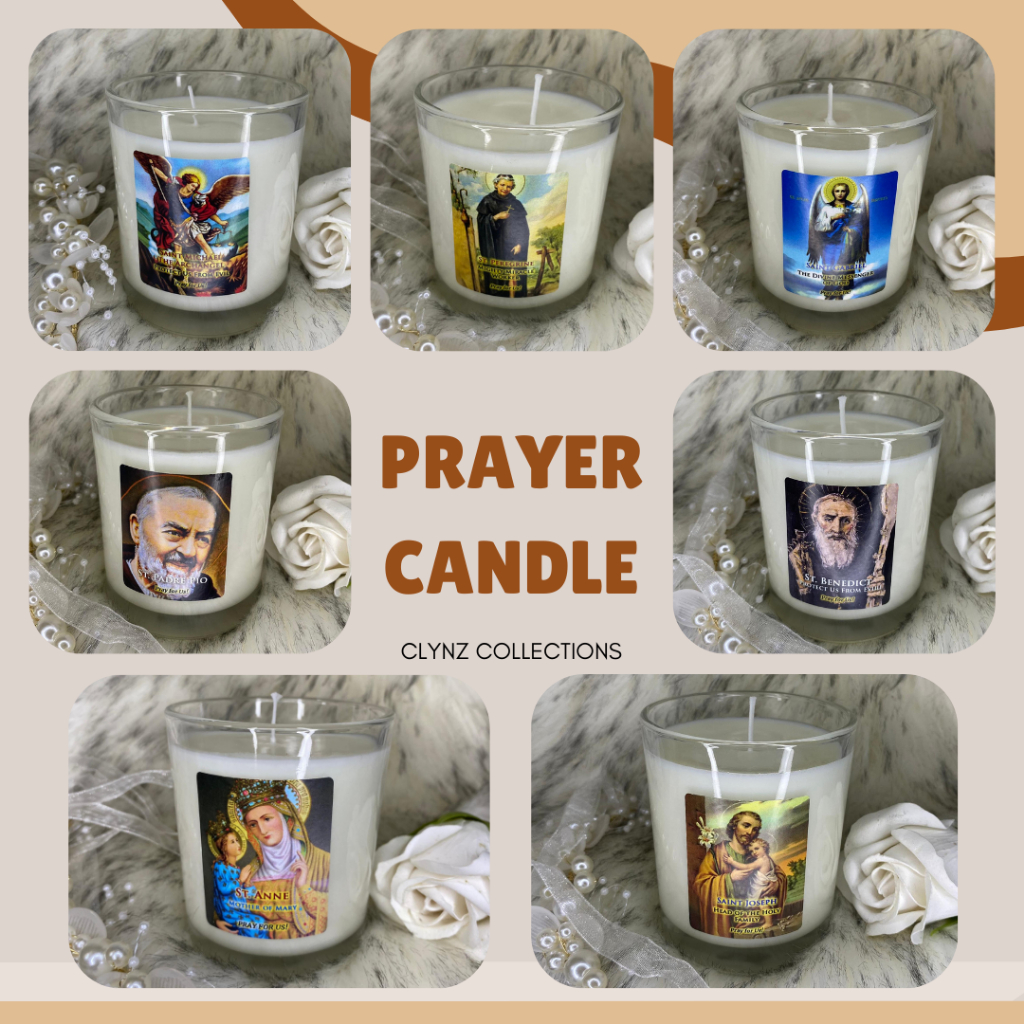 PRAYER CANDLE, RELIGIOUS CANDLE, CATHOLIC ART & GIFT Lilin Doa 祈祷蜡烛 ...