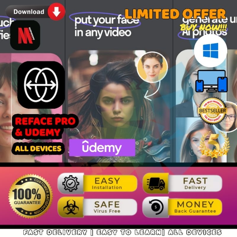 Udemy or Reface Pro Entertainment - Udemy Artificial Intelligence (AI ...