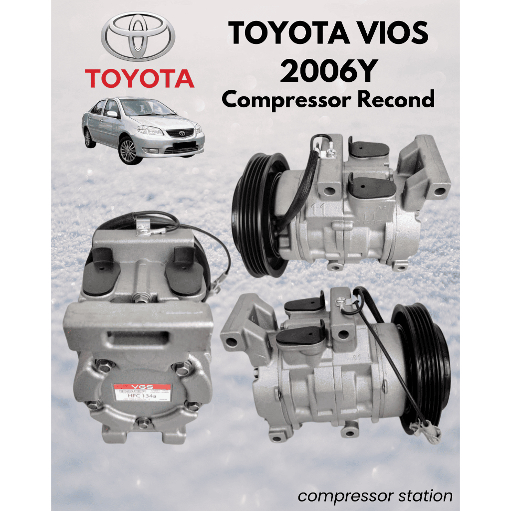 (028) Toyota Vios 2006 Year Compressor Recond | Shopee Malaysia
