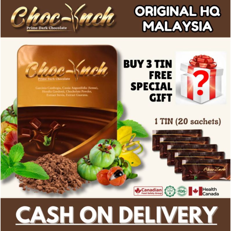 CHOC INCH COKLAT KURUS VIRAL ORIGINAL WITH BARCODE | Shopee Malaysia