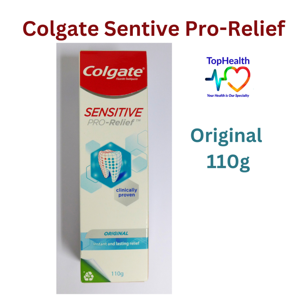 COLGATE Sensitive Pro-Relief Toothpaste Original / Extra Strength 110g 全方位保护 缓解敏感性牙膏 | Shopee ...