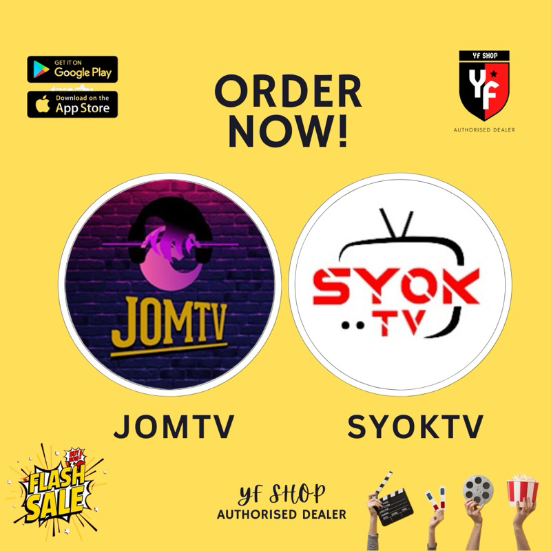 Syoktv syok tv syok player / Jomtv Jom tv Jom player | Shopee Malaysia