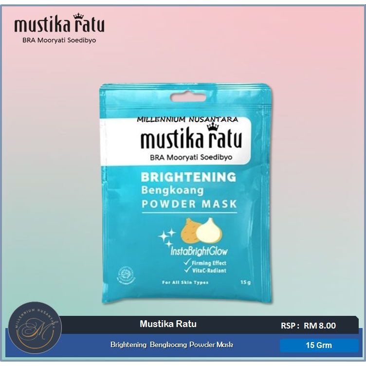 Mustika Ratu Masker Bengkoang Whitening Powder ( Bengkoang Whitening ...