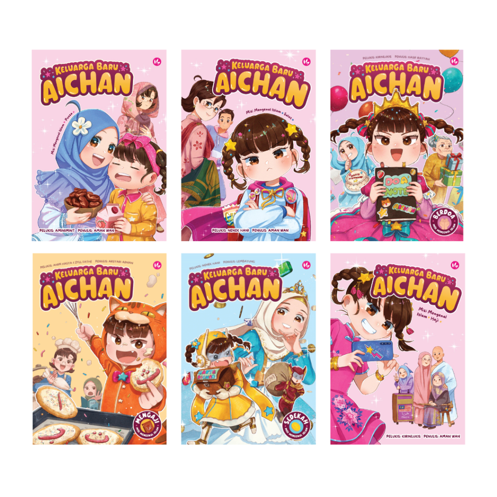 Keluarga Baru Aichan: Komik Mengenal Islam | Iman Publication | Shopee ...