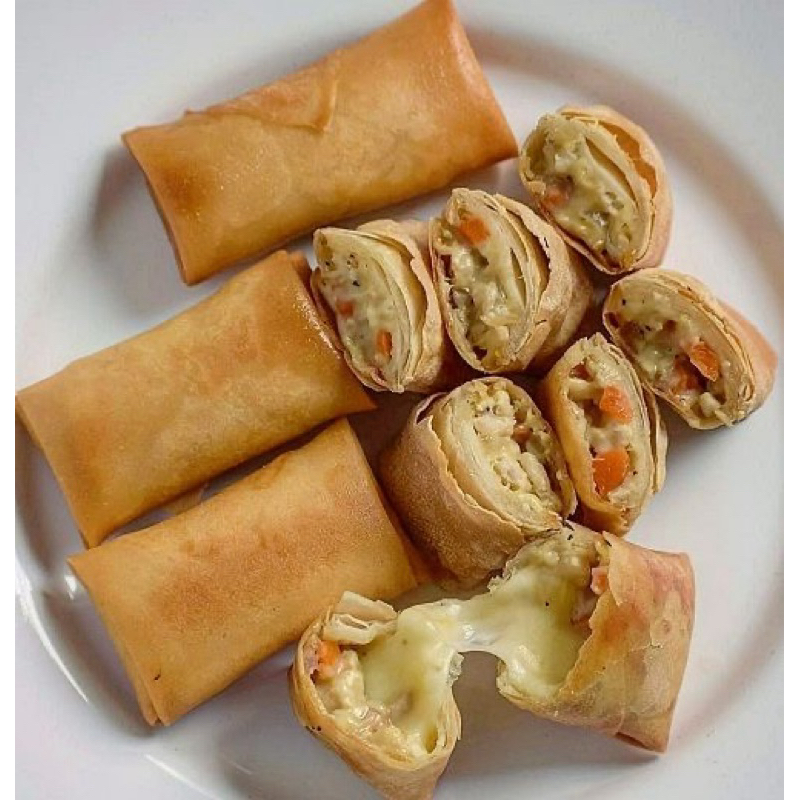 *SANGAT RANGUP & ISI PADAT* POPIA INTI CARBONARA HALAL DARI JAKIM ...
