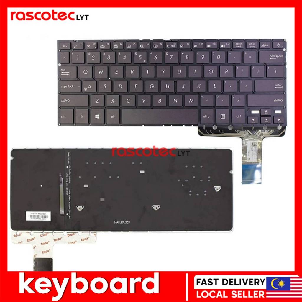 Asus ZenBook UX330U UX330UA UX330UA-AH54 UX330UA-AH55 UX330C - Backlit ...