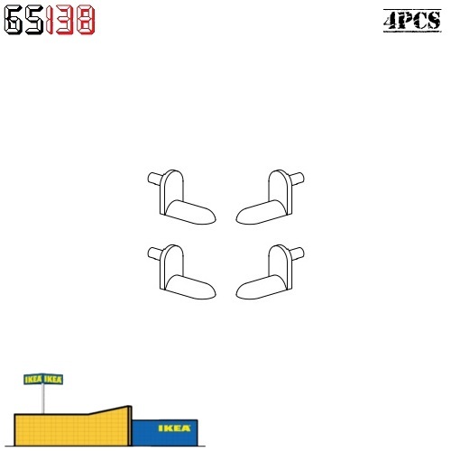 IKEA BESTA Shelf Pin 4pcs (𝙊𝙧𝙞𝙜𝙞𝙣𝙖𝙡) | Shopee Malaysia