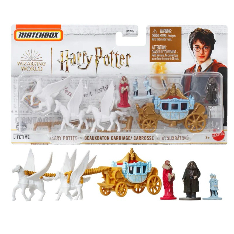 Matchbox Hitch & Haul 2024 Harry Potter Beauxbaton Carriage/ Carrosse ...