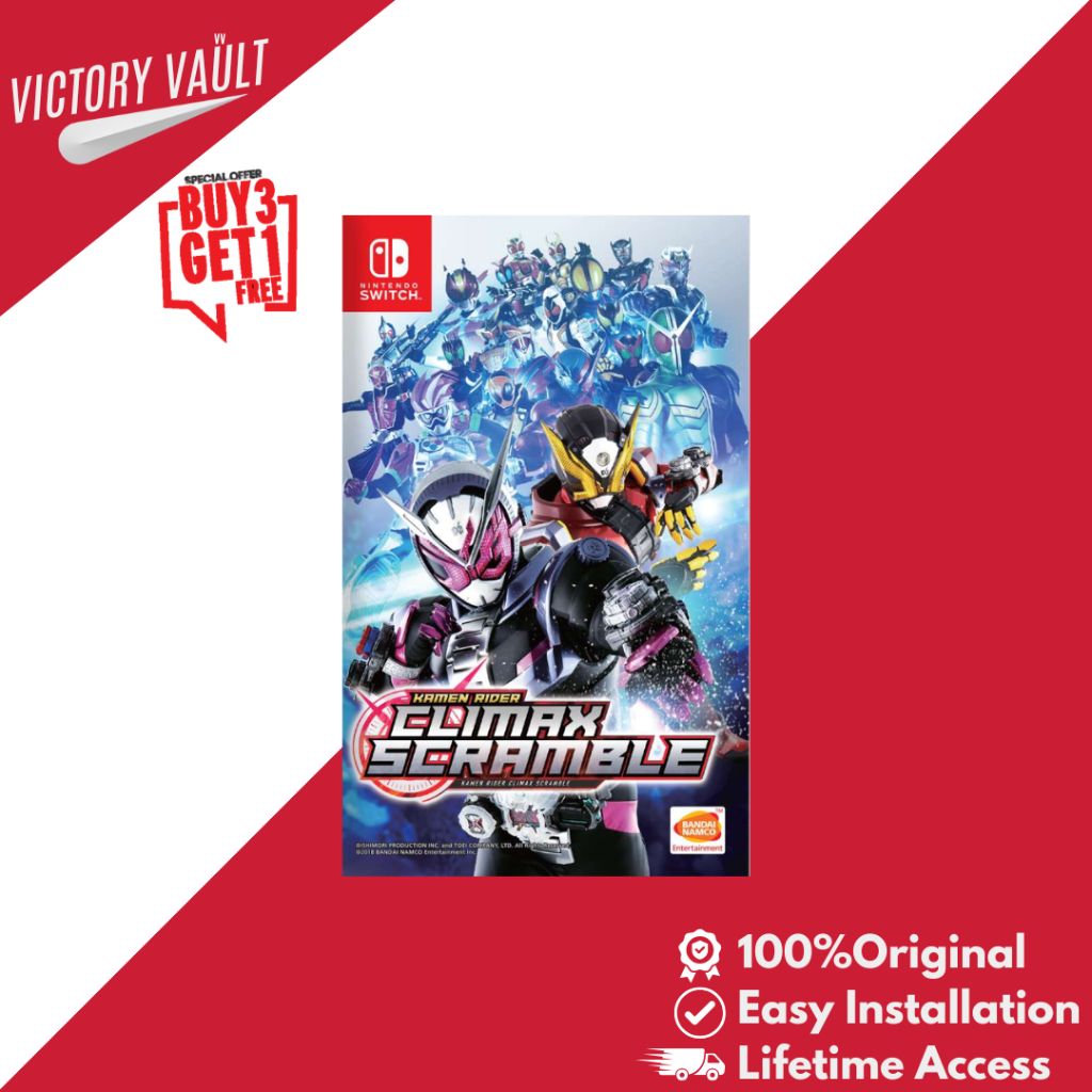 Kamen Rider: Climax Scramble Kamen Raider假面骑士 巅峰乱斗 BUY 3 FREE 1 ...