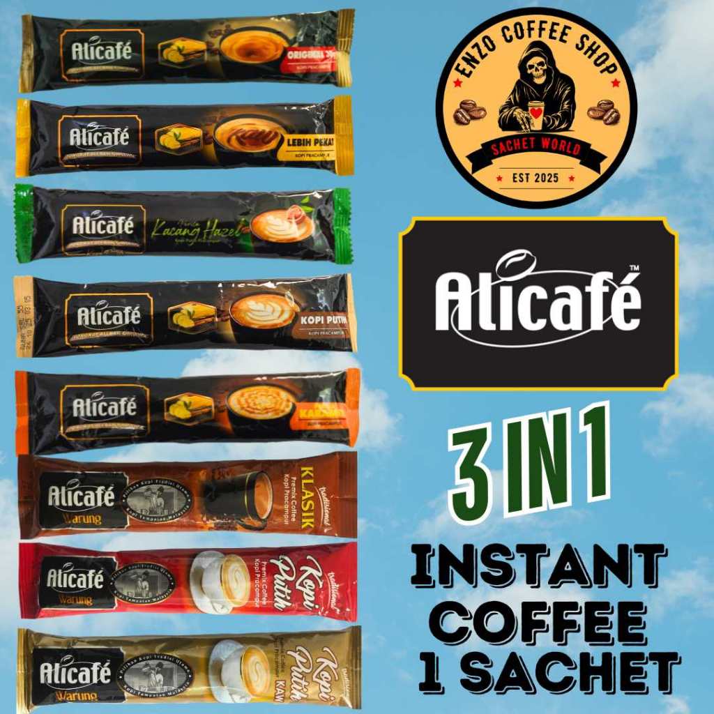 ALICAFE 3IN1 (LOOSE PACK/SACHET) INSTANT COFFEE - ALICAFE TONGKAT ALI ...