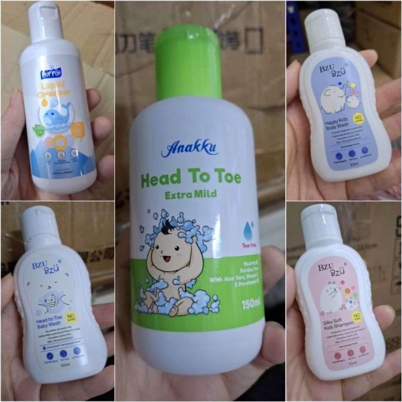 Trial Set Mandian Baby Budak Kids Head to Toe Baby Shampoo Travel ...