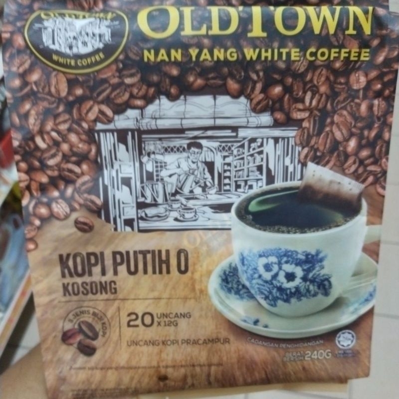 Kopi Segera Roasted White Kopi O NO Sugar Oldtown Nanyang 20s x 12g ...