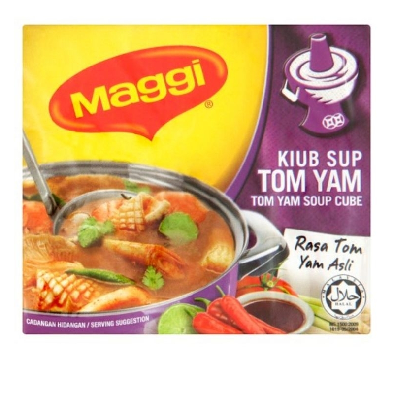 MAGGI Halal Tom Yam Stock Cube 60g | Shopee Malaysia