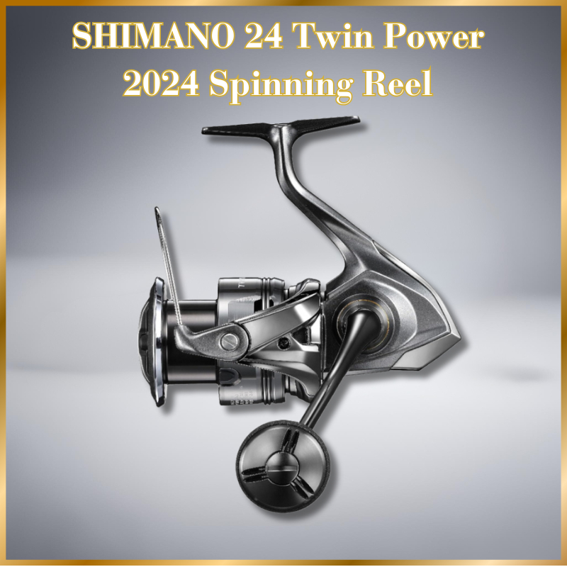 SHIMANO 24 Twin Power 2024 Spinning Reel – Strong Drag, Saltwater & Freshwater Fishing Reel ...