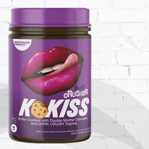 Mouthgasm Crunchy Kokiss Jar Double Mocha | Shopee Malaysia