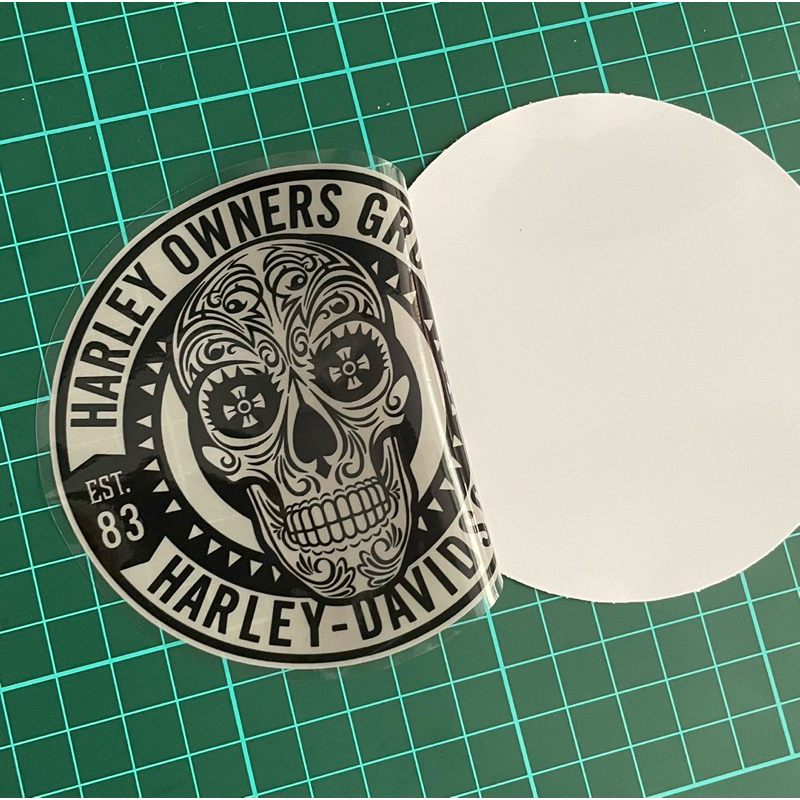Harley Davidson Owner Group HOG Car Sticker | Shopee Malaysia