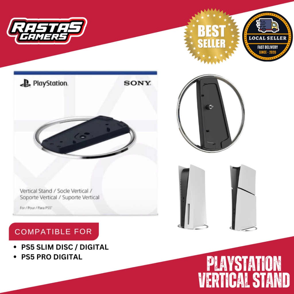 Playstation 5 PS5 Vertical Stand for PS5 SLIM I PRO | Shopee Malaysia