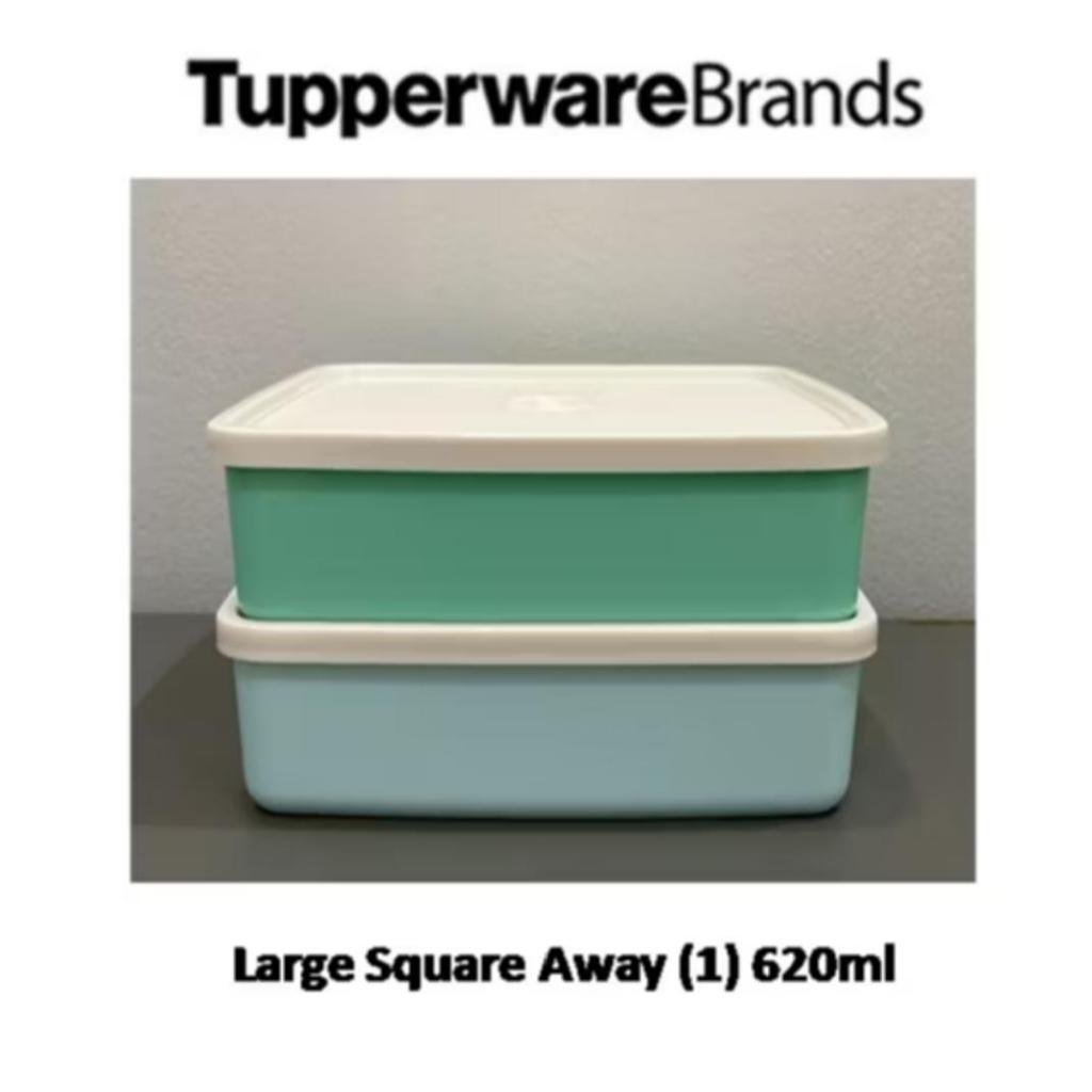 Tupperware Large Square Away (1) 620ml | Shopee Malaysia