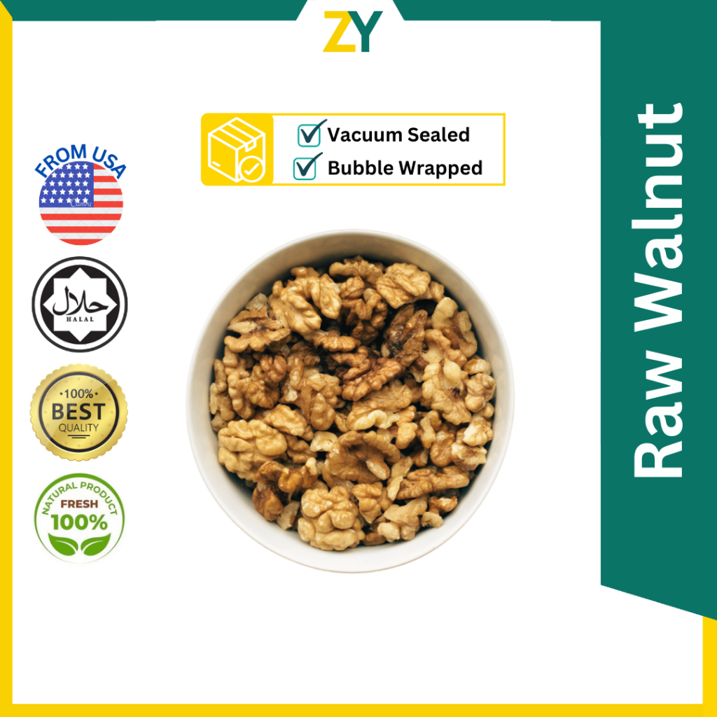 Walnut Raw USA Whole 20% Grade 100g 200g 300g 400g 500g 600g 700g 800g ...