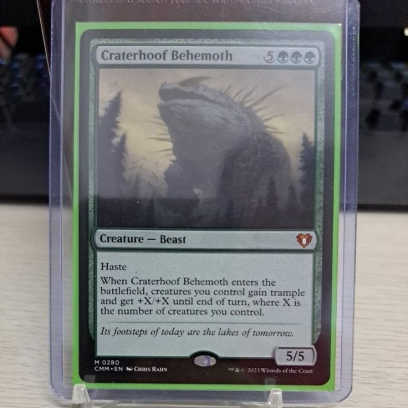 MTG Craterhoof Behemoth (CMM)(Mythic) | Shopee Malaysia
