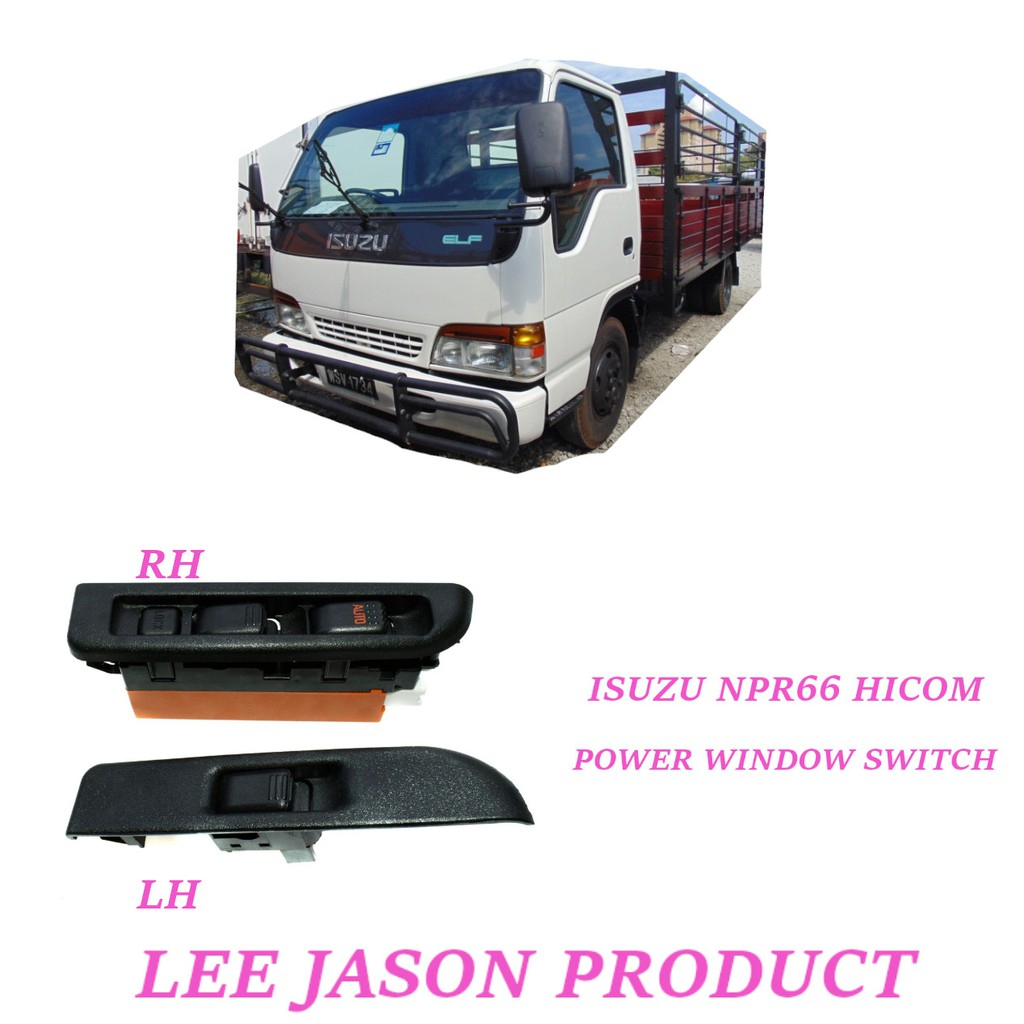 ISUZU NPR66 HICOM POWER WINDOW SWITCH 8PIN POWER WINDOW SWITCH SOCKET ...