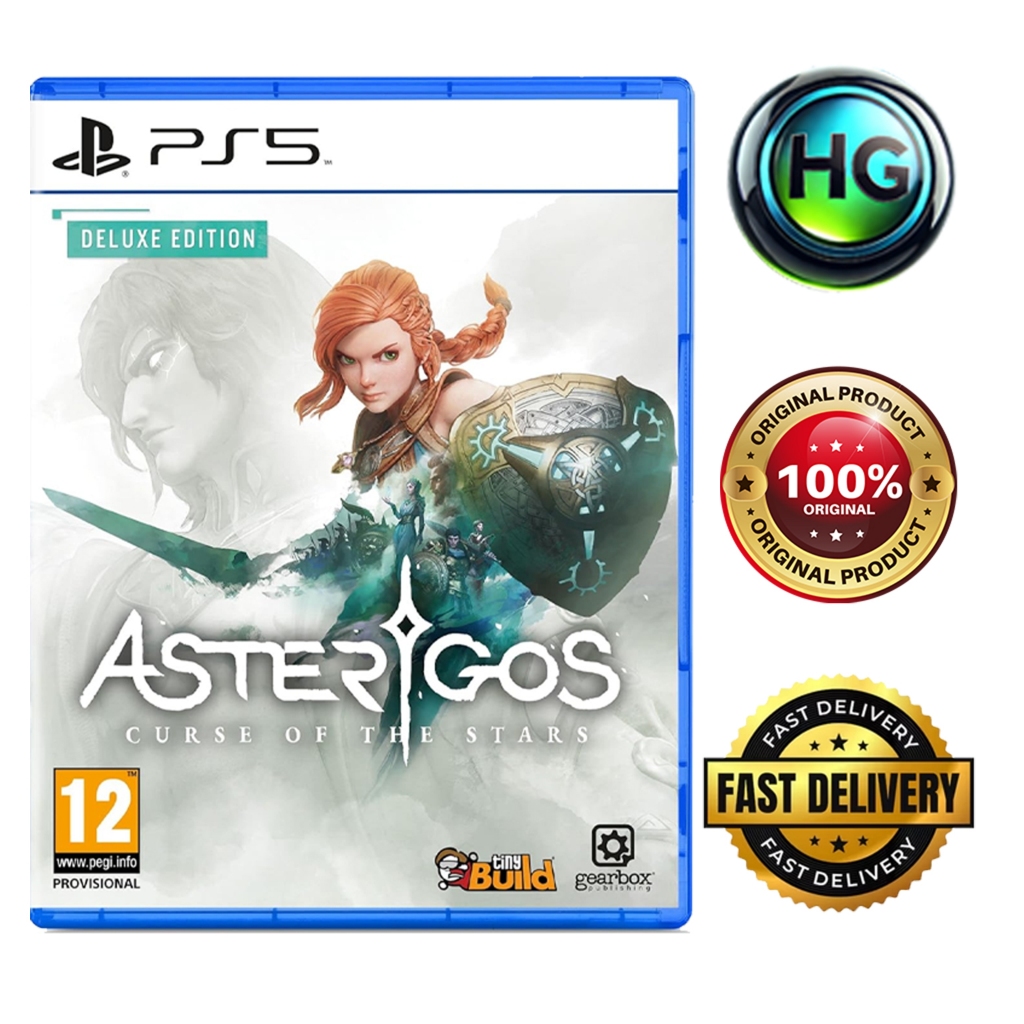 ASTERIGOS: CURSE OF THE STARS DELUXE EDITION - PS5 / PLAYSTATION 5 - GAME DISC | Shopee Malaysia