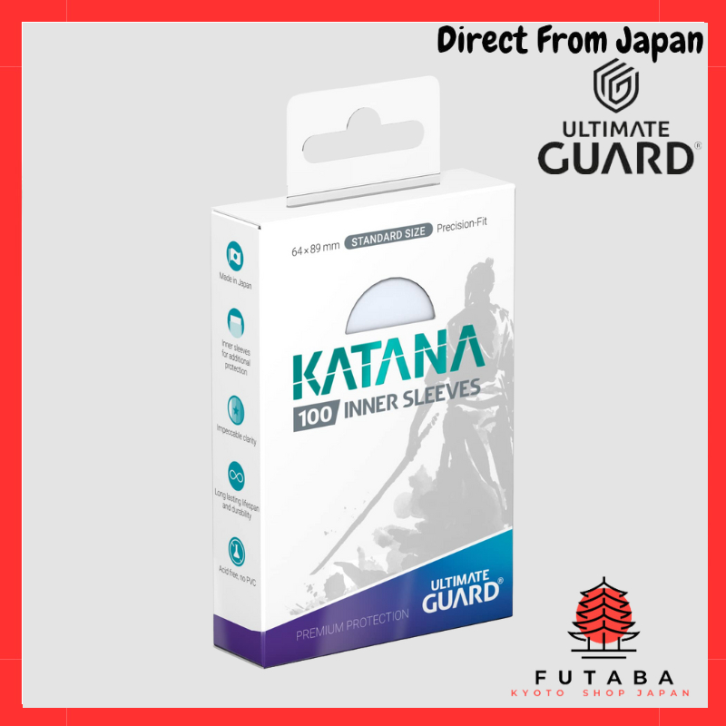 Ultimate Guard Katana Sleeves-Clear Standard-100 Pack UGD011337 ...