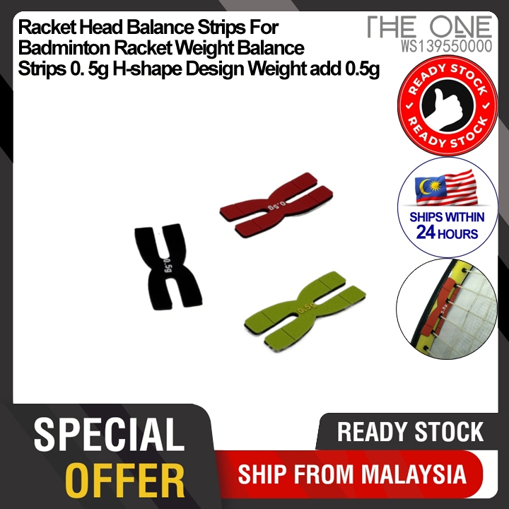 【T1 BORONG】Racket Head Balance Strips For Badminton Racket Weight ...