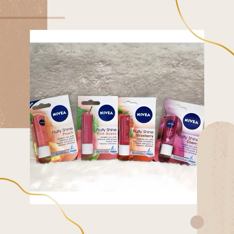 Nivea Fruity Lipbalm🍒🍓 | Shopee Malaysia