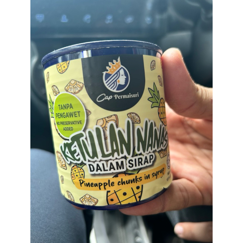 Pineapples dalam sirap ketulan nanas dalam sirap pineapple chunks in ...