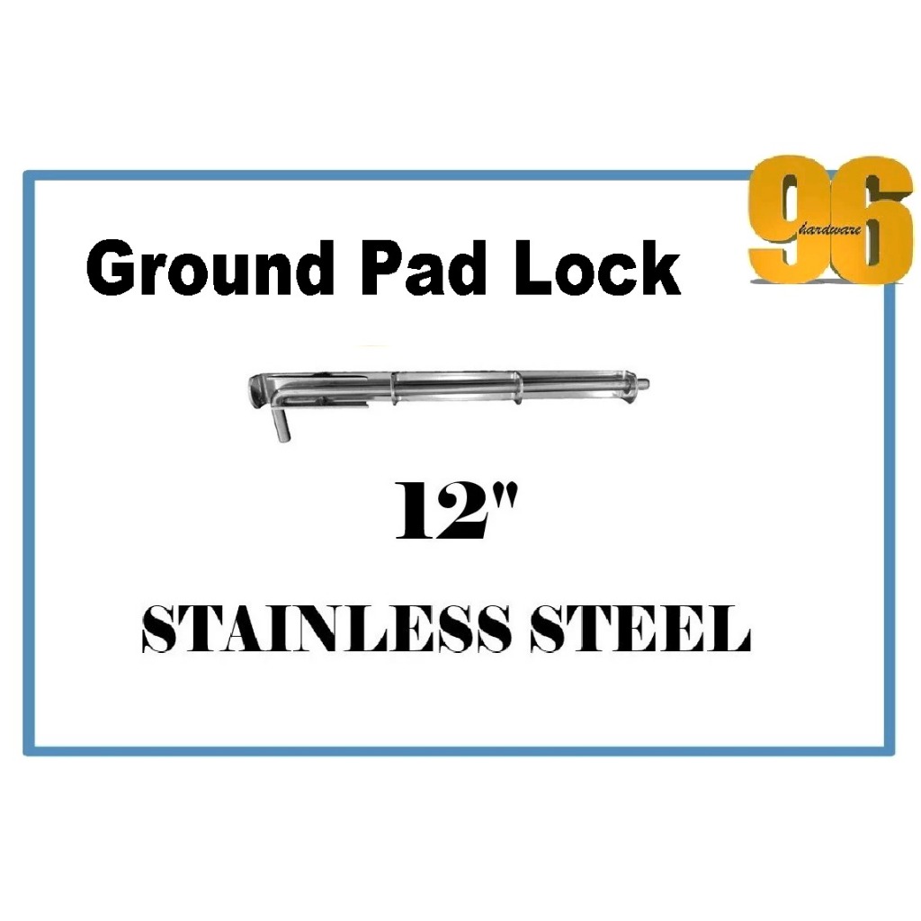 S/Steel Ground Pad Lock (10mm x 12") | Shopee Malaysia