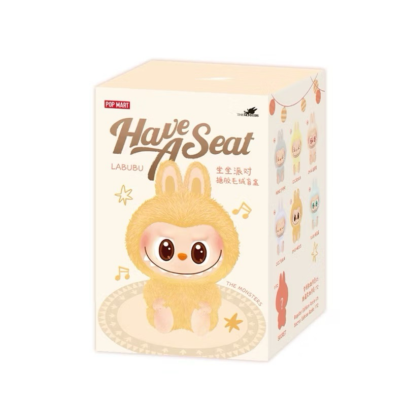 POP MART (100% Authentic) LABUBU V2 THE MONSTERS - Have a Seat Vinyl ...