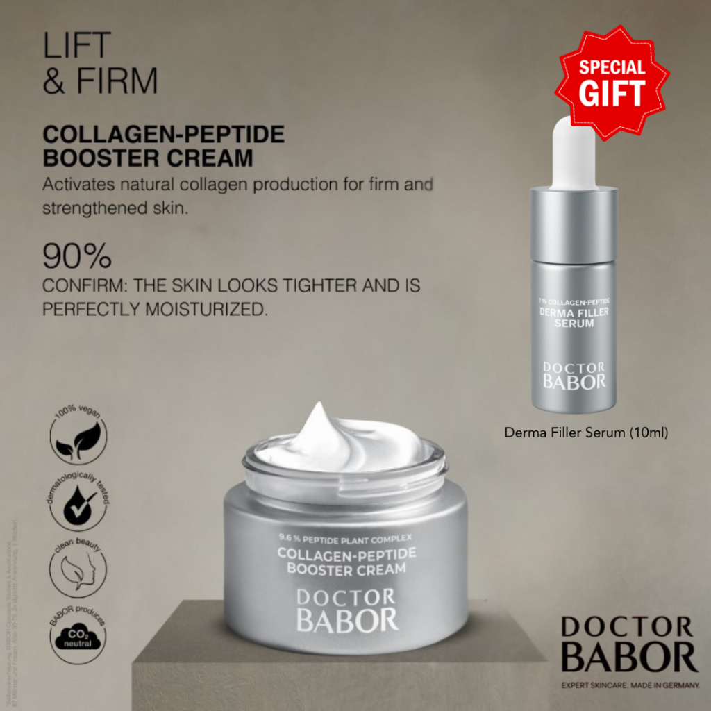 DOCTOR BABOR Collagen-Peptide Booster Cream | Revitalizing for Mature ...