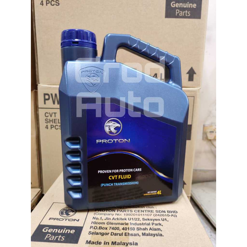 Proton CVT (4 Liter) Gear Oil Transmission Perodua Honda Toyota Nissan ...