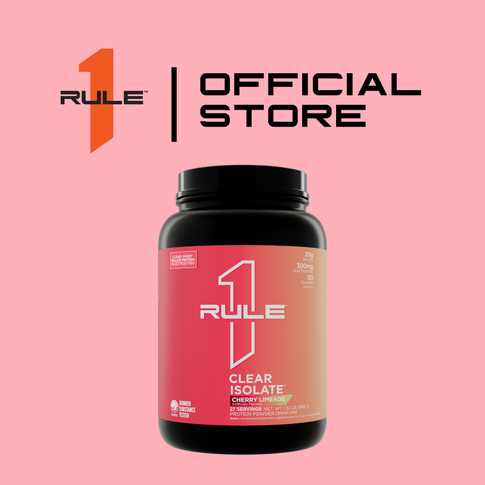 RULE 1 Clear Isolate (1.5lb) [27 Servings] | Shopee Malaysia