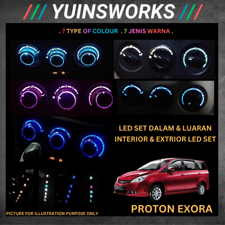 Proton EXORA LED AC Panel/ Plate LED / Fender Signal / Aircond panel ...